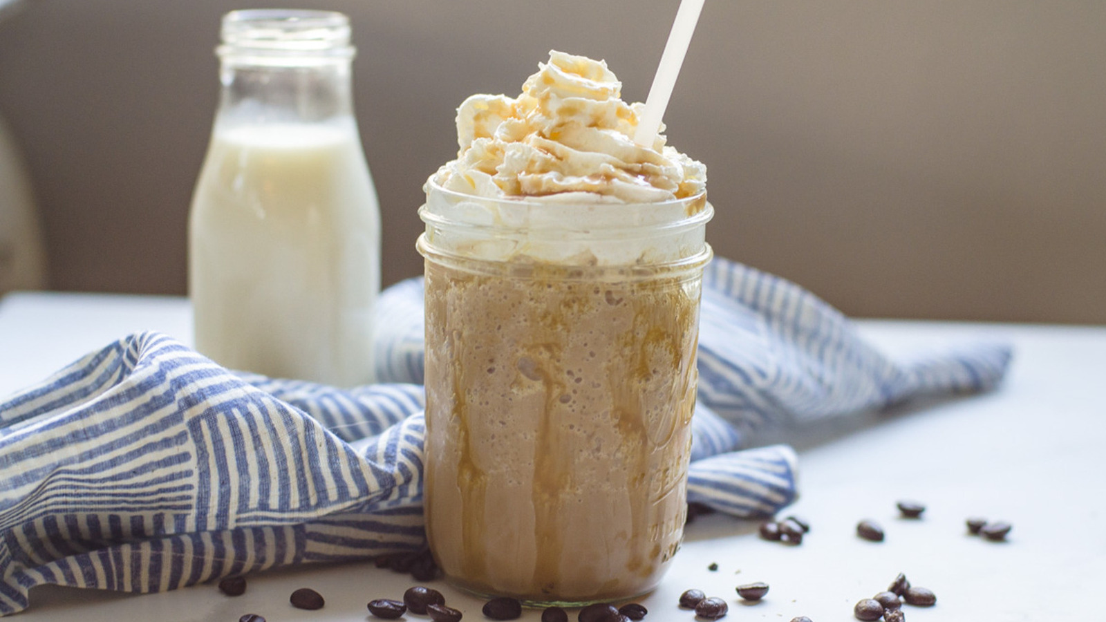 Xanthan Gum Gives Copycat Starbucks Caramel Frappuccinos An Ideal Texture