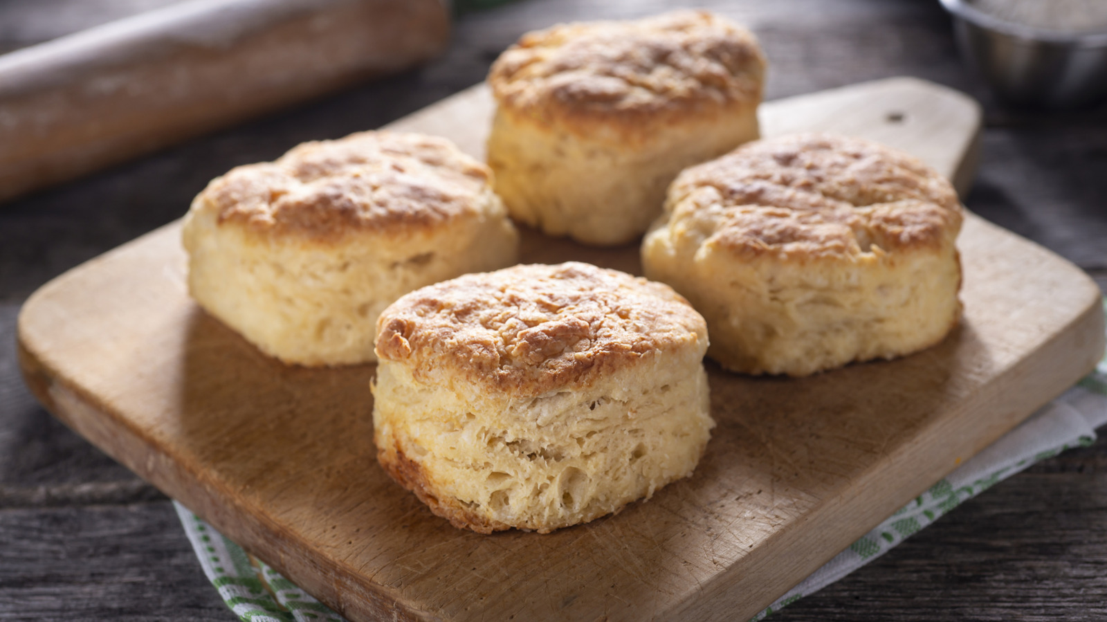 You Only Need Two Ingredients To Make Delicious Biscuits